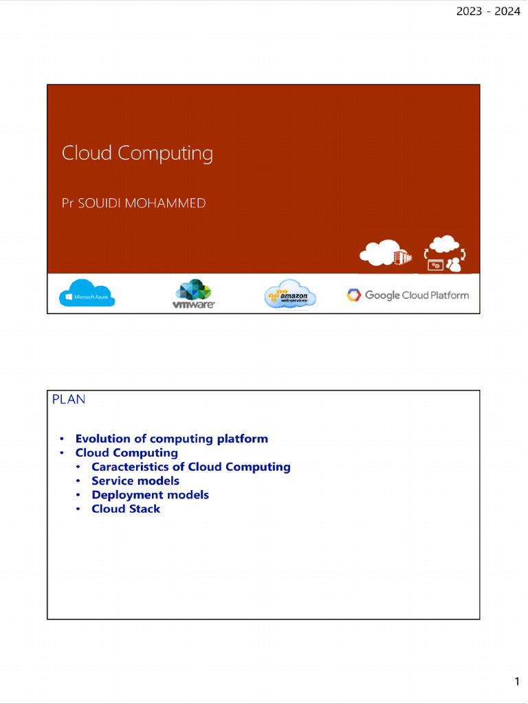 Cloud Computing | PDF