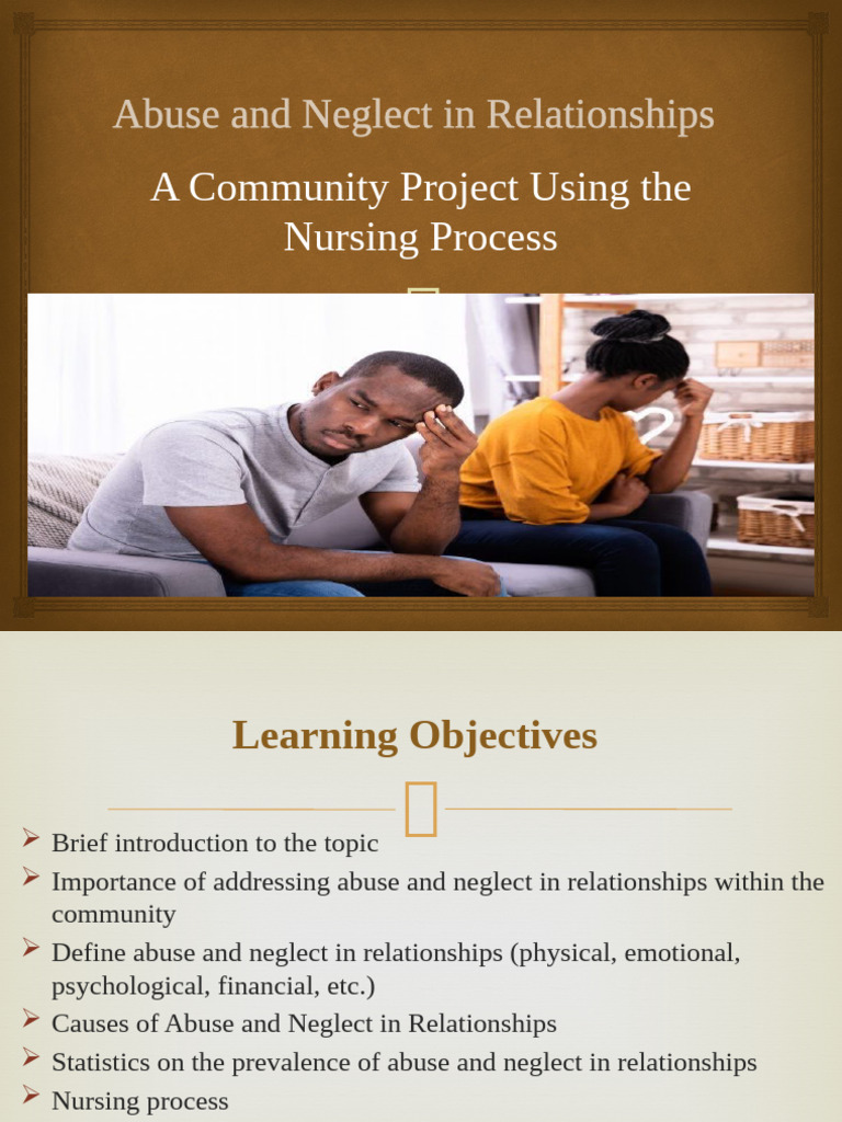 Abuse and Neglect in Relationships | PDF | Domestic Violence | Child Abuse