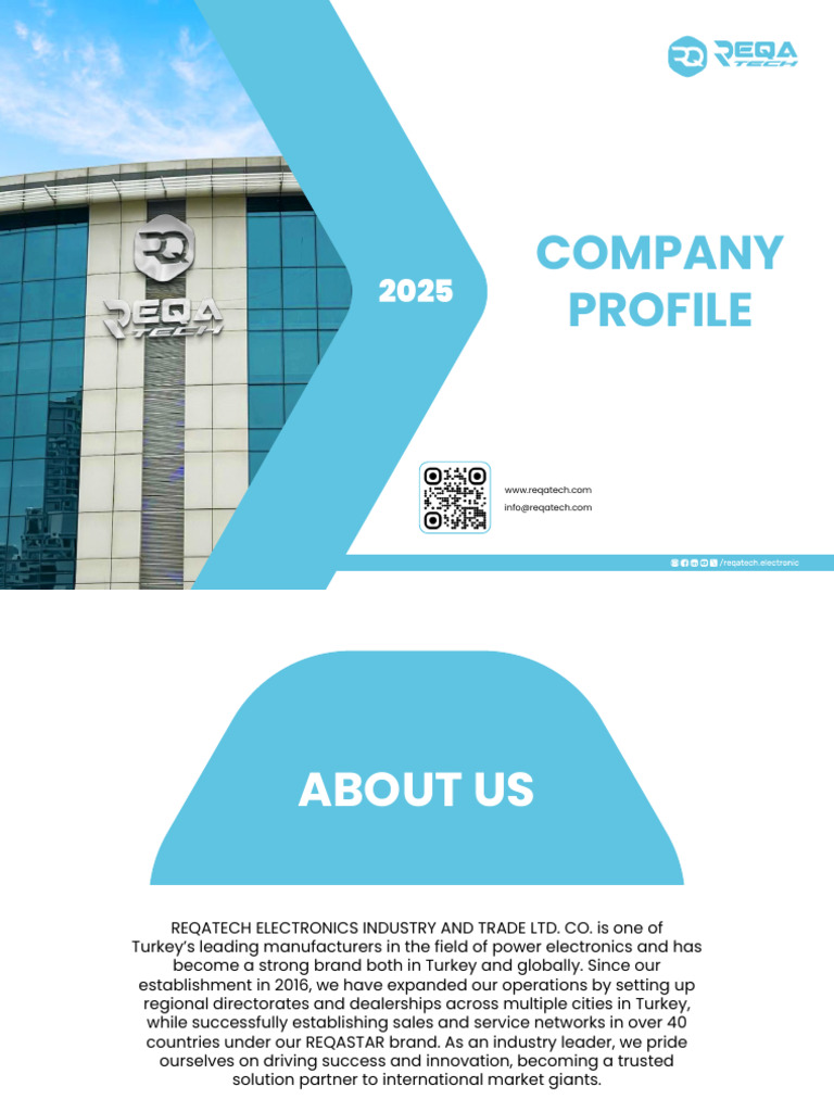 Reqatech Company Profile 2025 | PDF | Energy Conservation | Energy ...