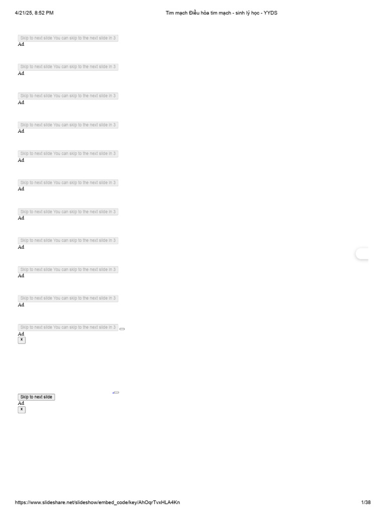 Tim mạch Điều hòa tim mạch - sinh lý học - YYDS | PDF