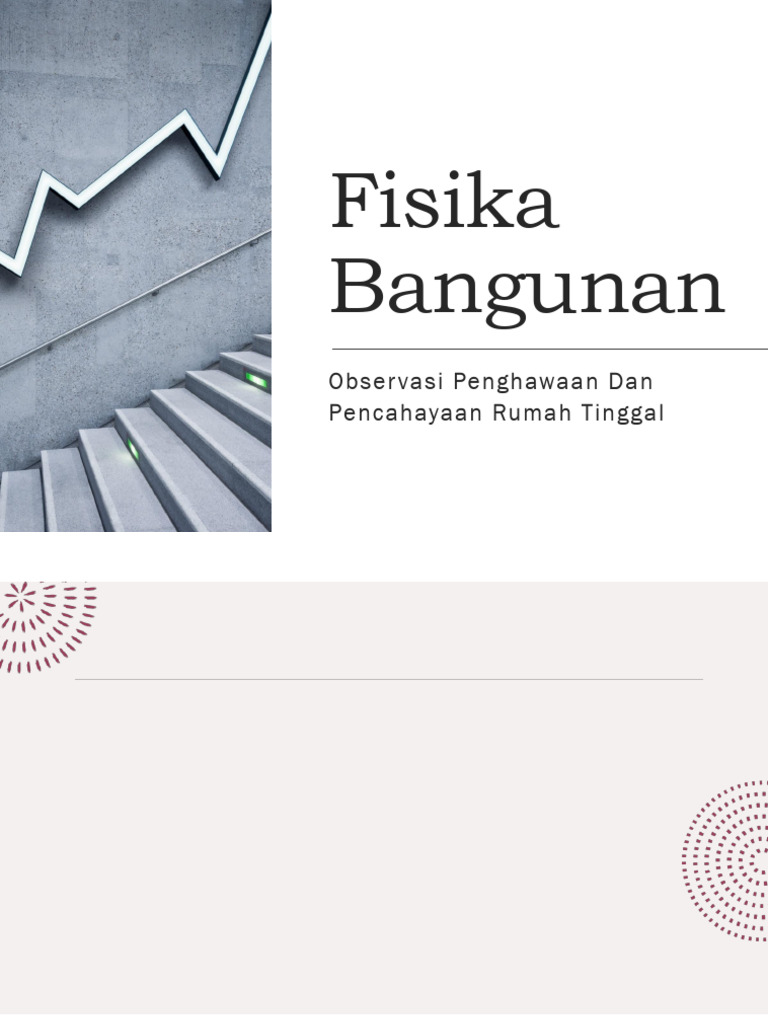 Penghawaan dan Pencahayaan Rumah Tinggal | PDF