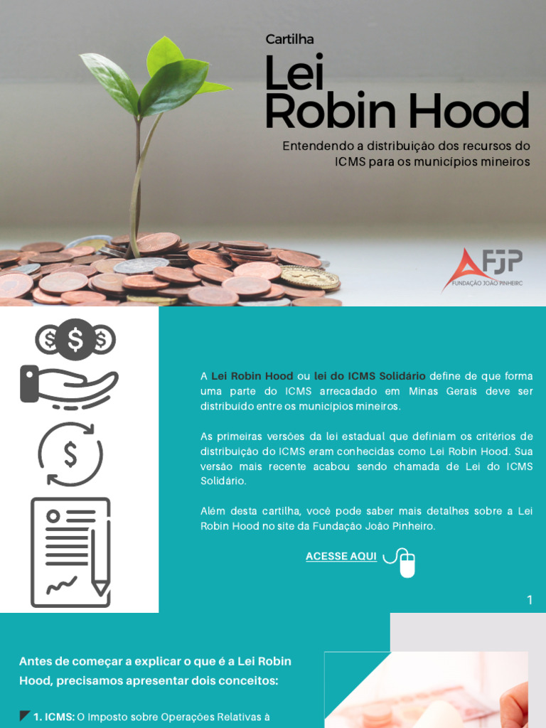 Cartilha_Lei Robin Hood | PDF