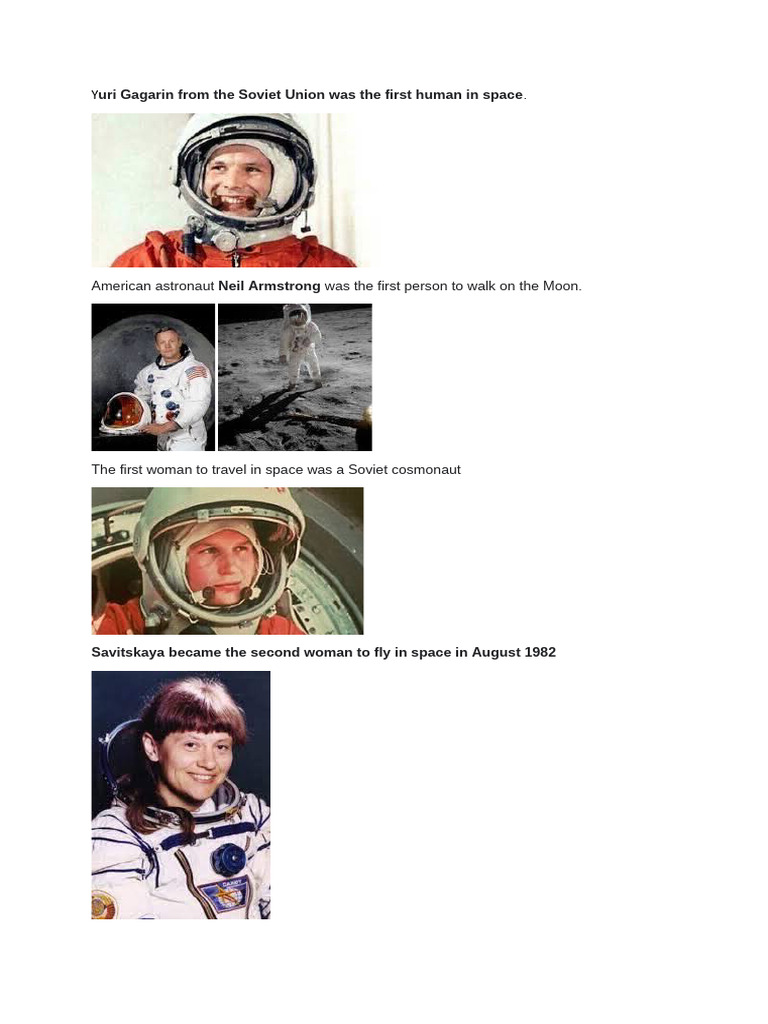 List of Astronauts | PDF