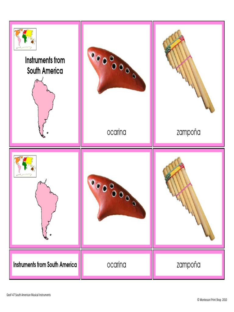 South American Musical Instruments | PDF