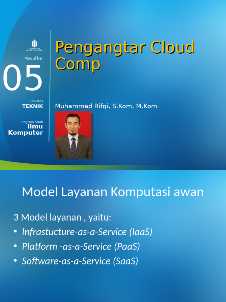 Materi Paas Iaas Saas | PDF