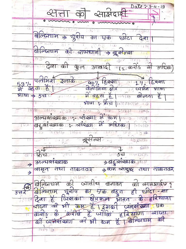 Class X - Civics Class Notes | PDF