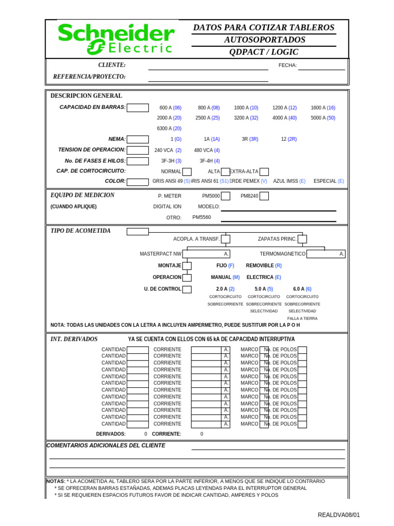 Cotización Tableros Autosportados | PDF