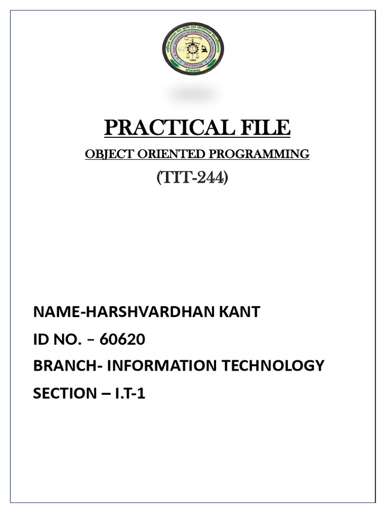 Harshvardhan Frontpage | PDF