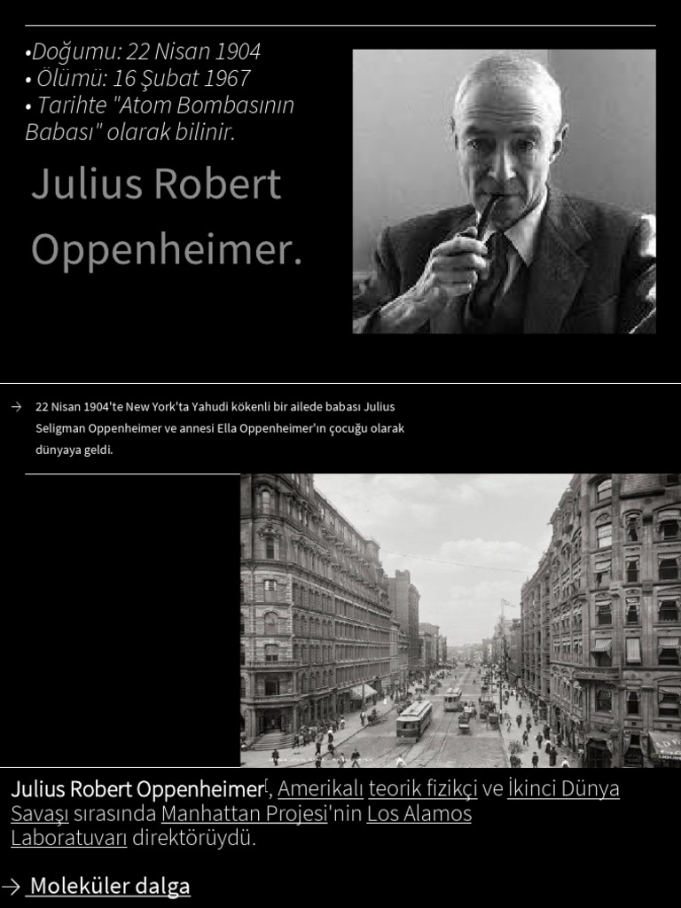 Robert Oppenheimer | PDF