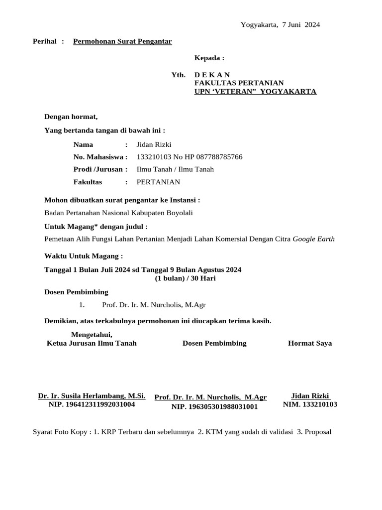 5. Blangko Ke Instansi 2024 | PDF