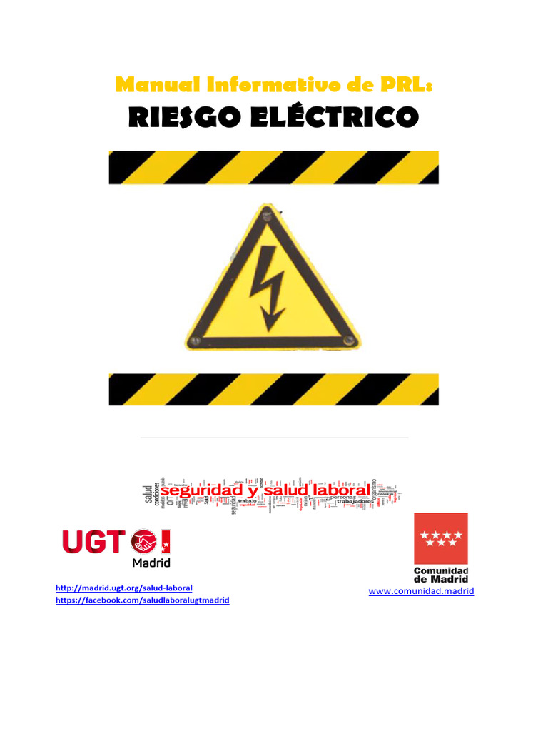 Manual de Riesgos Electricos | PDF | Seguridad y salud ocupacional ...