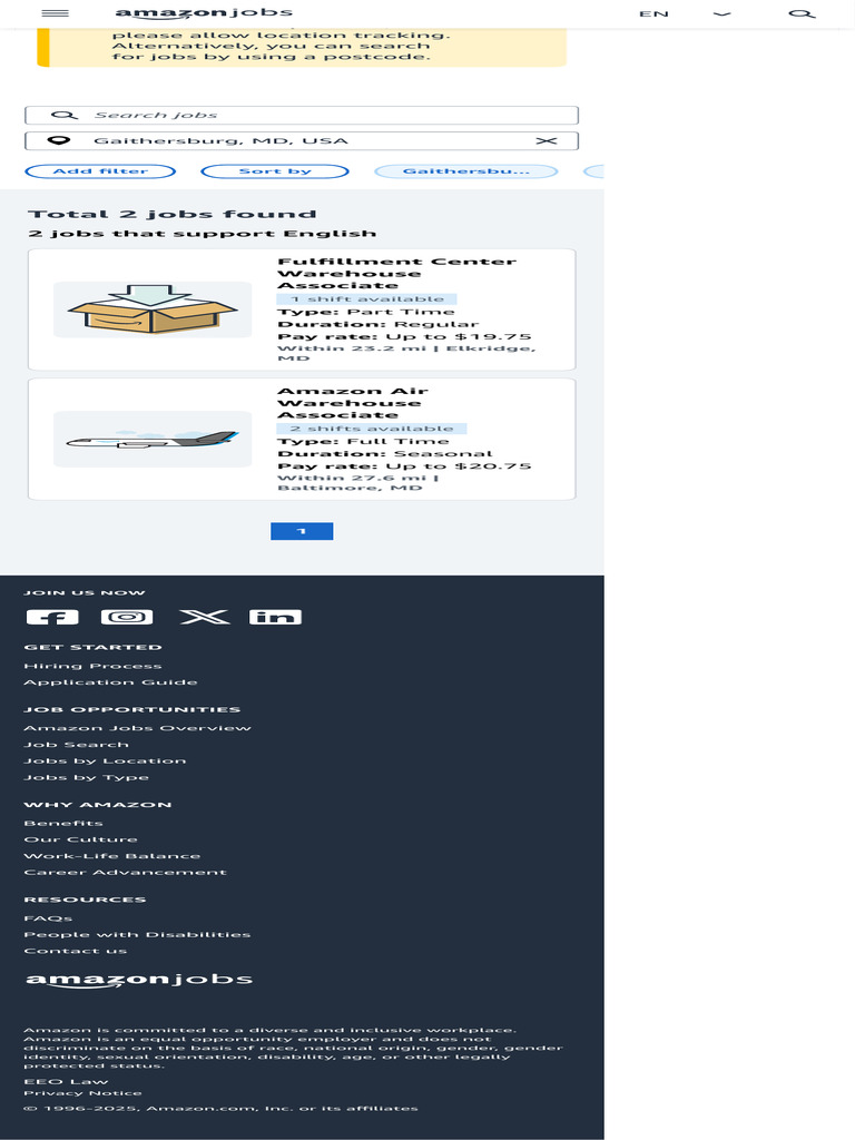 Jobs at Amazon | PDF