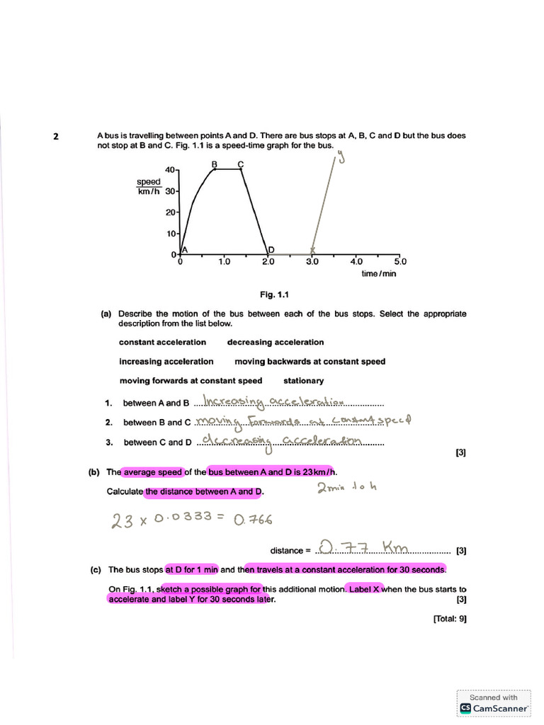 Unit 1 Exam | PDF | Rates | Spacetime