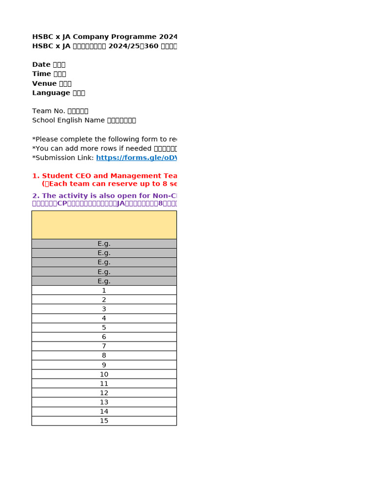 CP24.25 Empowerment Activities Registration List | PDF | Pearl River Delta | Special ...