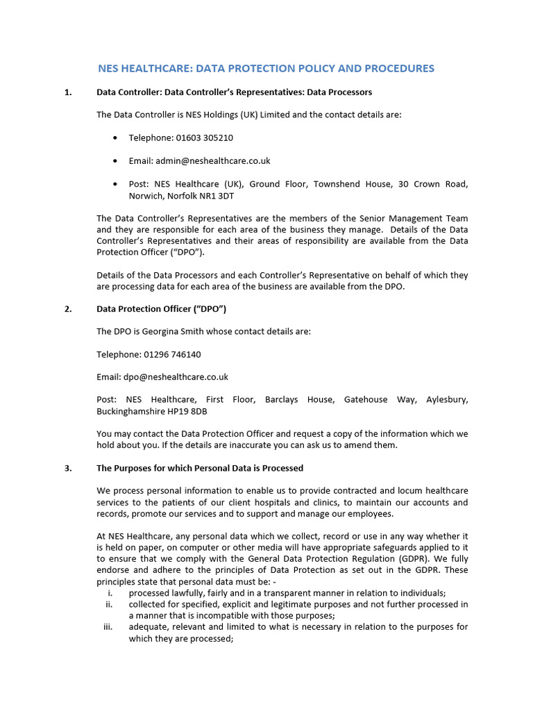 NES Healthcare Data Protection | PDF | Password | Microsoft Windows