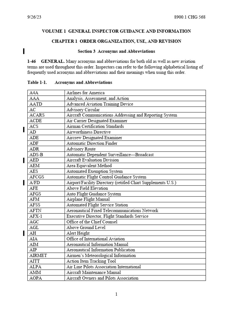 Aviation Acronyms and Abbreviations Guide | PDF | Instrument Flight ...