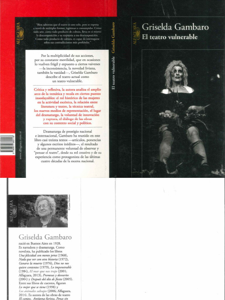 El Teatro Vulnerable - Griselda Gambaro | PDF