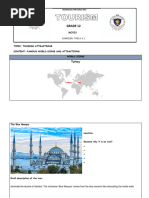 Tourism Grade 12 Notes and Activities ICONS 2024 | PDF | Tourism ...