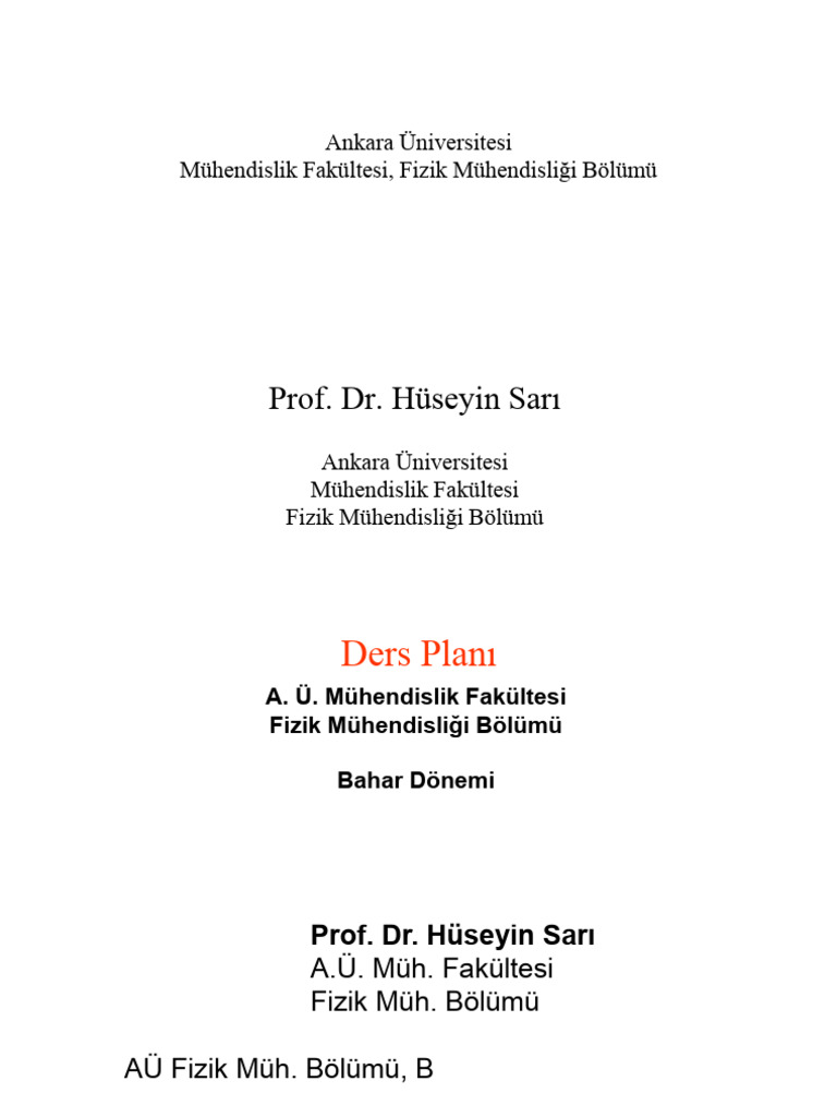 1 Hafta fzm210 Sunus | PDF