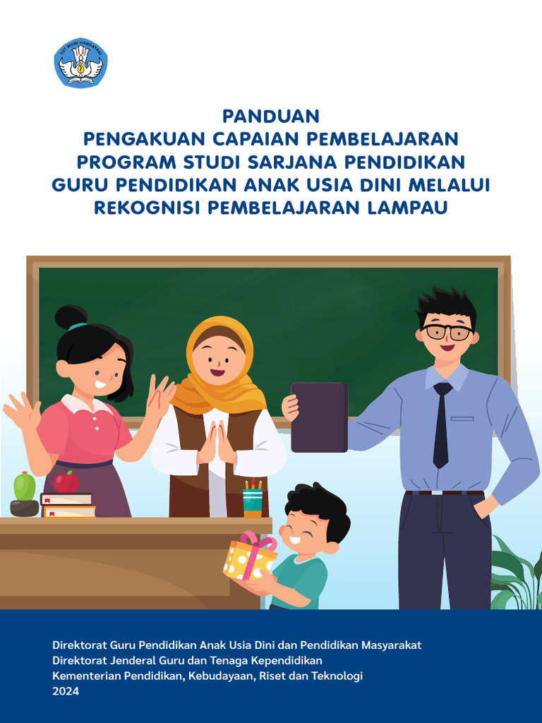 Panduan Pengakuan Capaian Pembelajaran Program Studi Sarjana PG PAUD Melalui RPL | PDF