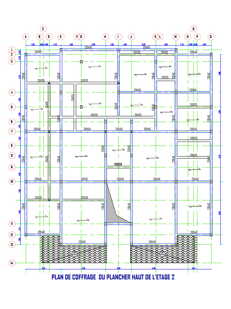Coffrage PH Etage 2 Okok | PDF