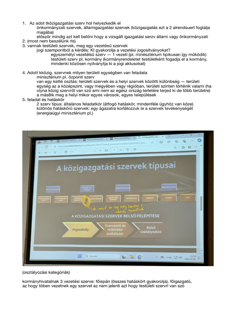 Közig 1. Szemi - 2024.okt. 9. | PDF