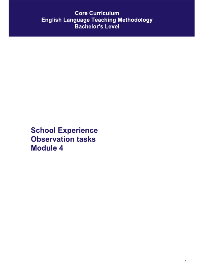 OTB - Module 4 | PDF