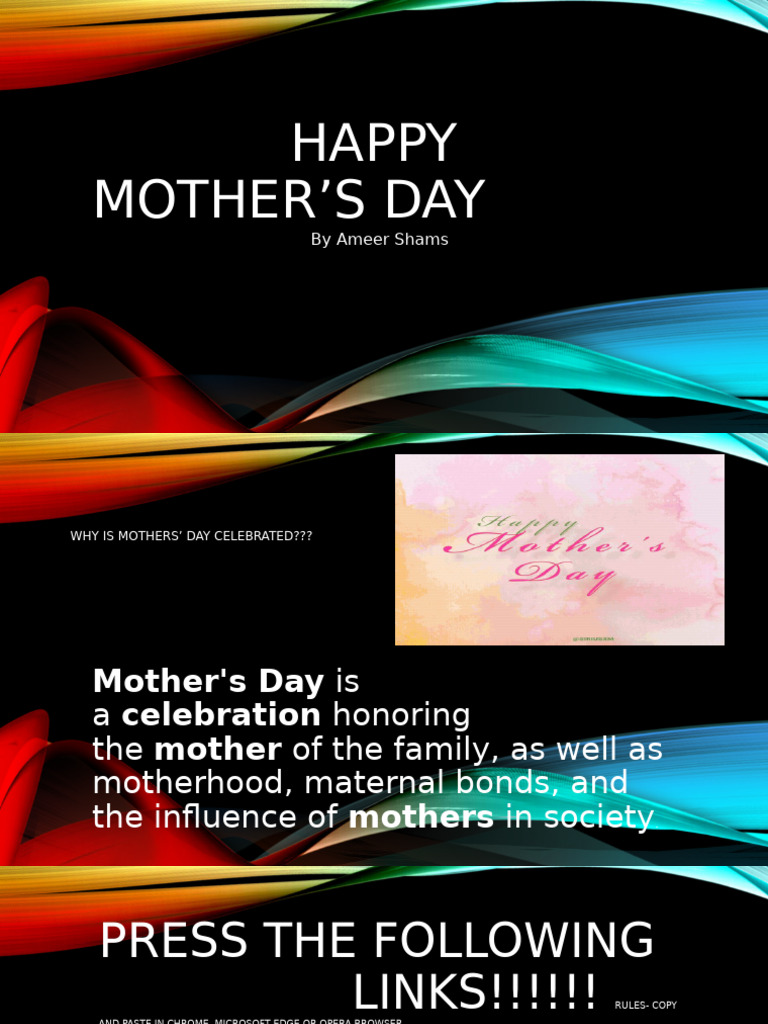 Happy Mother's Day | PDF