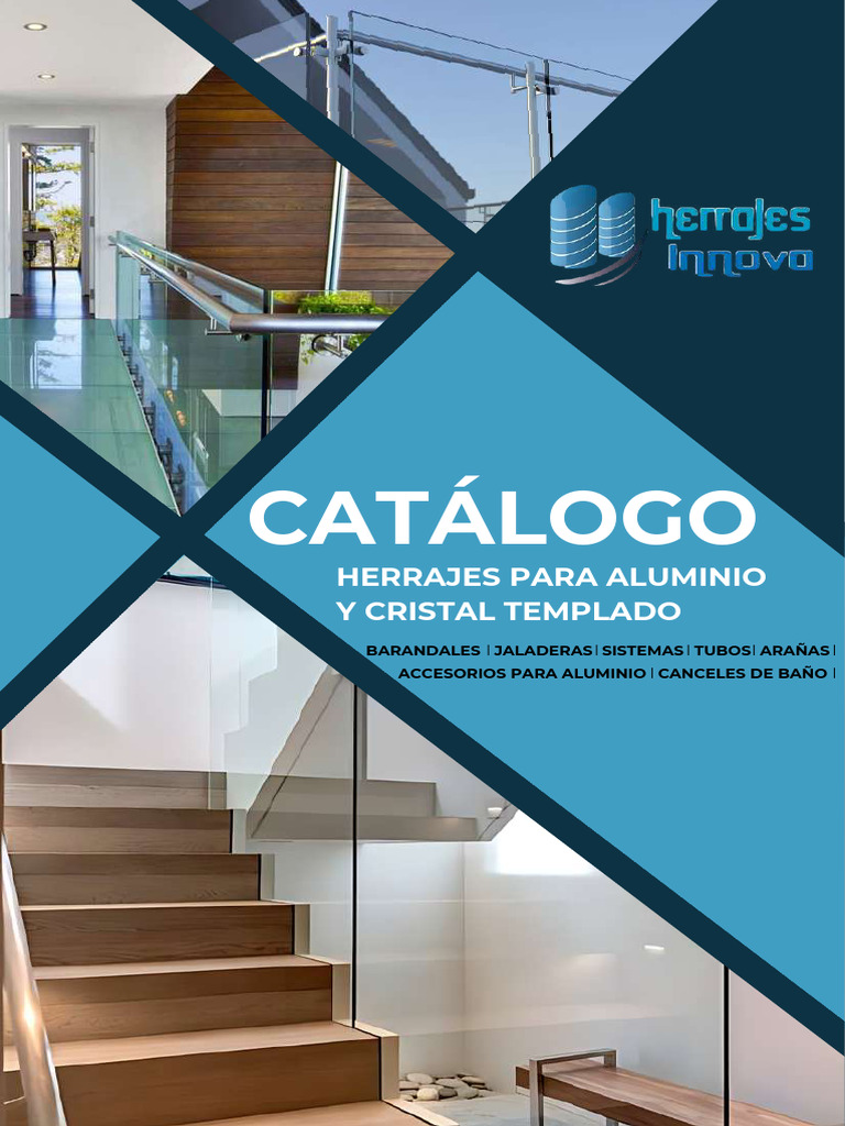 Herrajes Innova Catálogo Digital | PDF | Acero inoxidable | Hierro