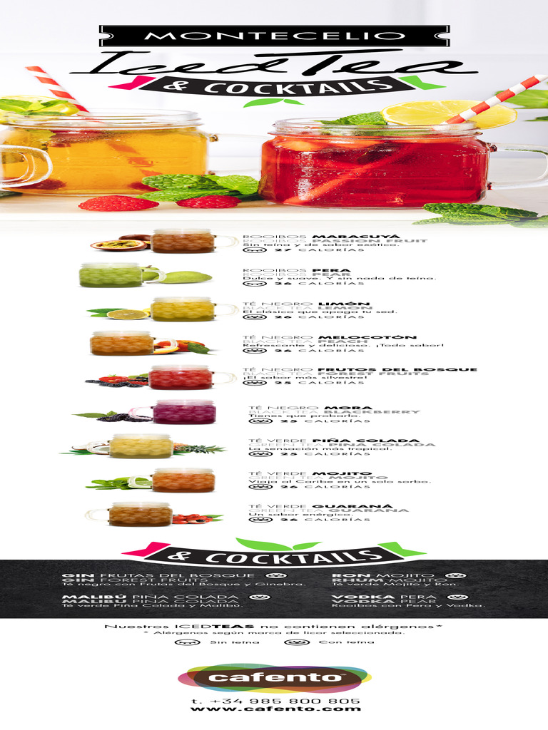 Carta Iced Tea Rafa Ver | PDF