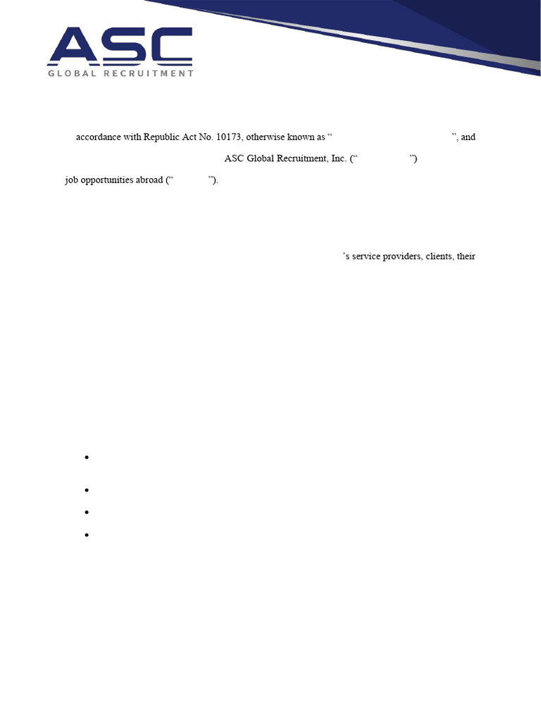 Data Privacy Consent Form - OET | PDF | Privacy | Common Law