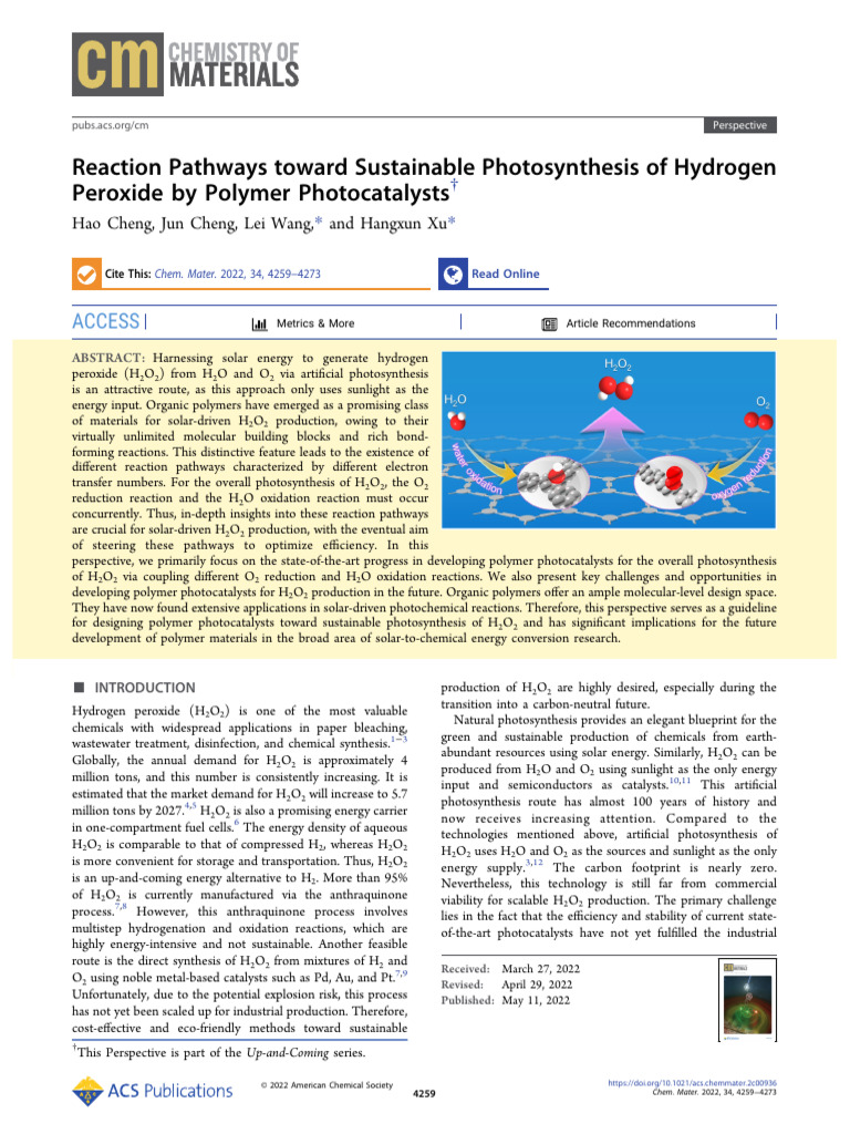 cheng-et-al-2022-reaction-pathways-toward-sustainable-photosynthesis-of ...