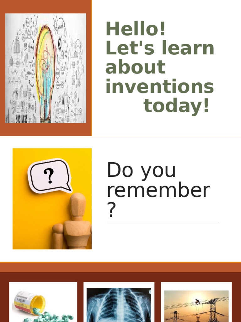 Inventions With Images | PDF