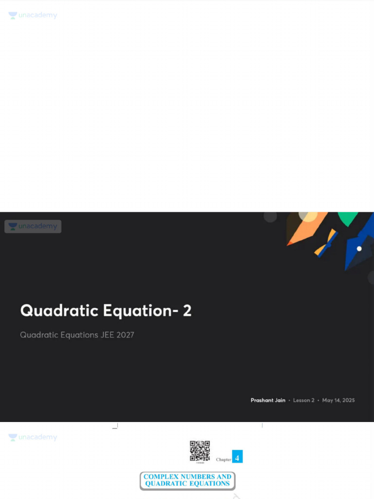 Quadratic Equation 2 With Anno | PDF