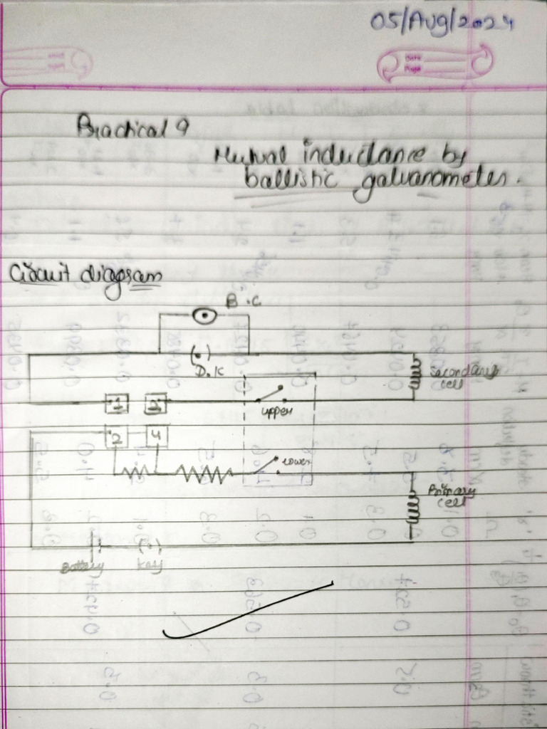 Mutual Inductance by Ballistic Galvanometer | PDF