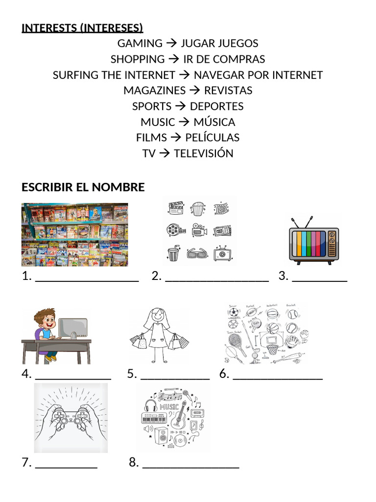 Actividades 1°C Yami, Segu, Marti, Eze | PDF