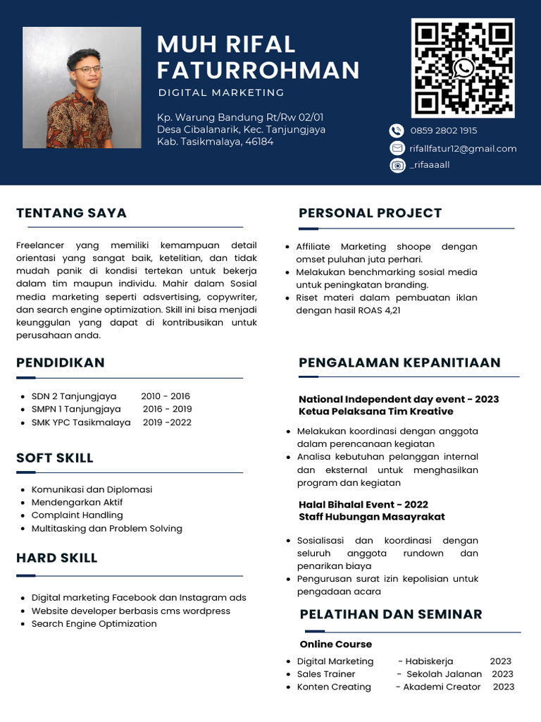 CV Rifal - 20250115 - 102233 - 0000 | PDF