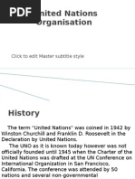 Un System Chart en | PDF | United Nations | International Relations