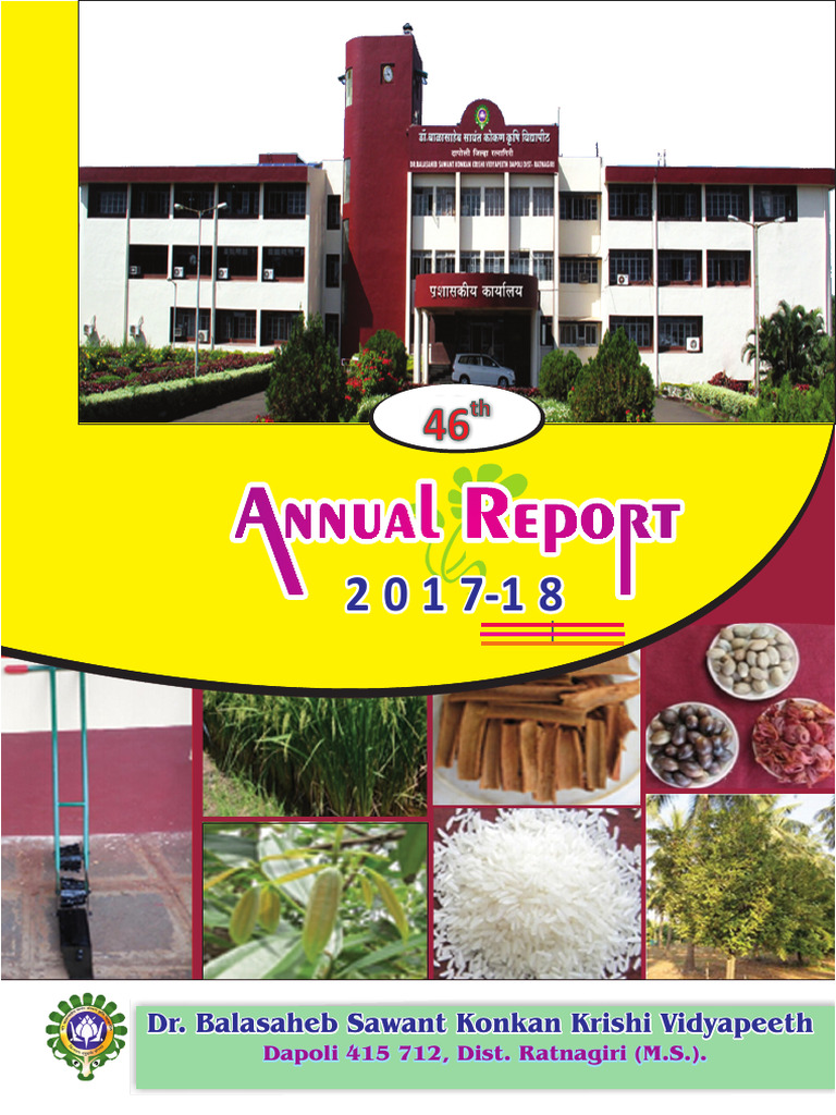 Annual Report 2017-18. DBSKKV English | PDF | Libraries
