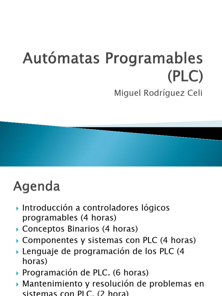 Autómatas Programables (PLC) | PDF