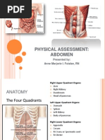 Physical Assessment - Normal and Abnormal Findings | PDF