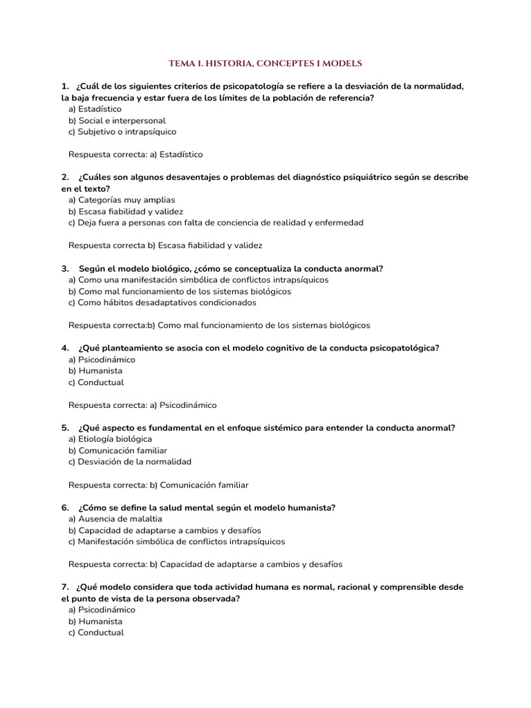 Preguntas Por Temas | PDF