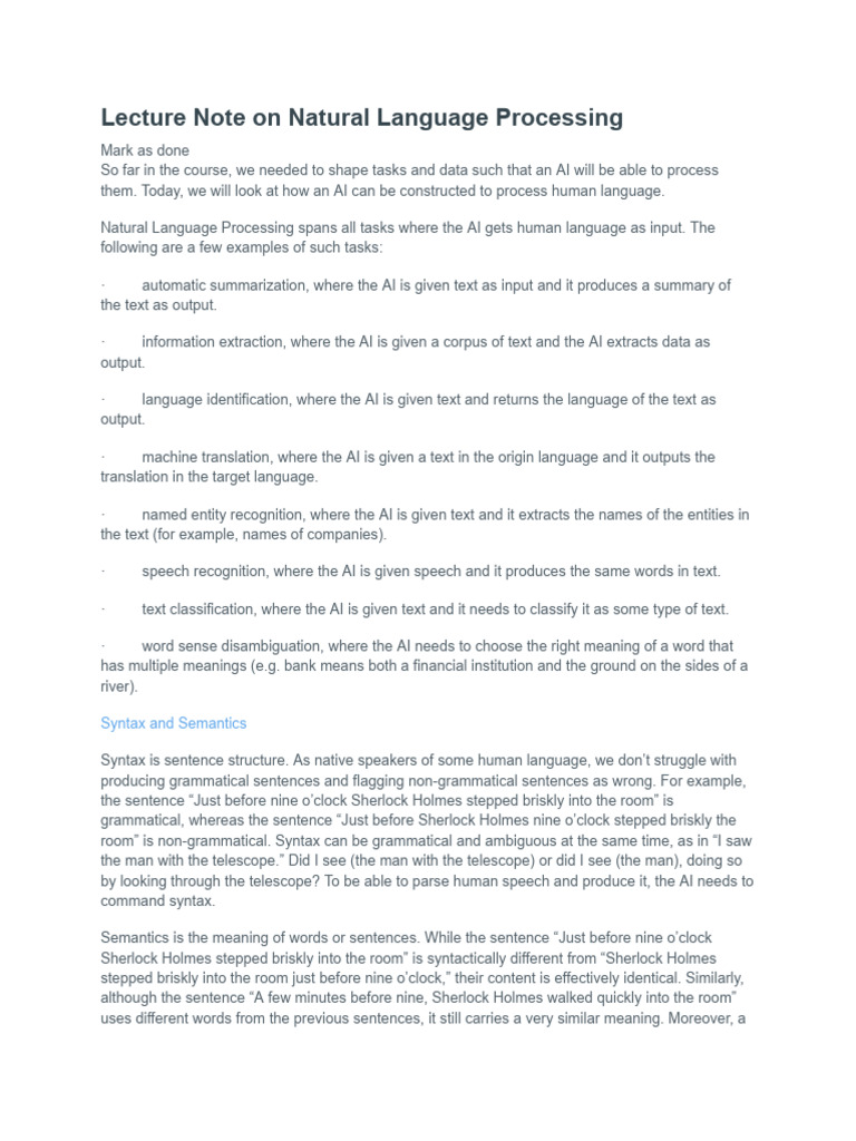 Natural Language Processing | PDF | Phrase | Parsing
