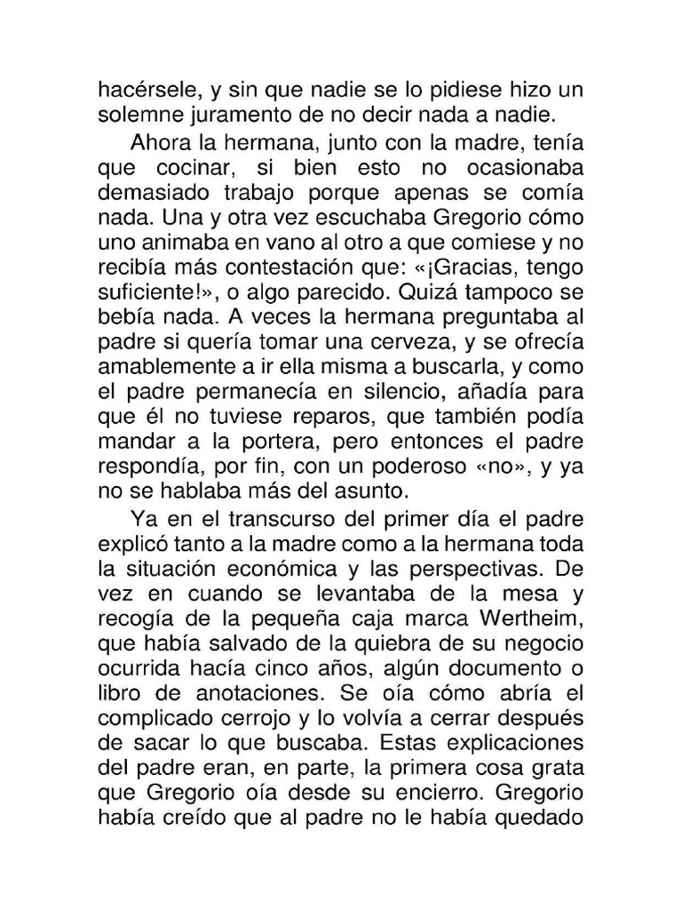 La Metamorfosis 0041 | PDF