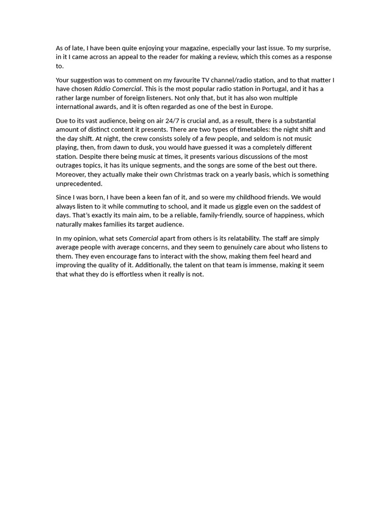 Writing Part 2 Question 3 | PDF