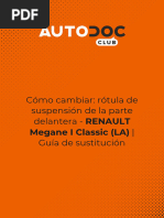 Tipos y Función de Rótulas de Auto | PDF | Direccion | Ingeniería de ...