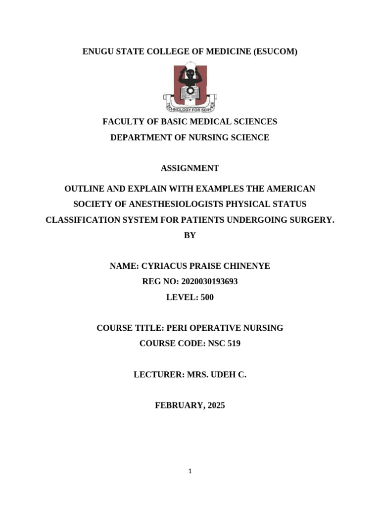 Outline and Explain With Examples The American Society of ...