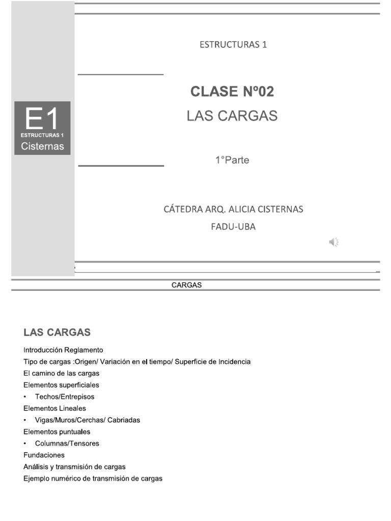 T02-Cargas-1º Parte | PDF