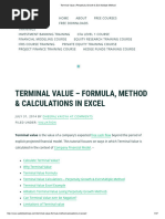 AFM_Formula_Sheet_Summary | PDF