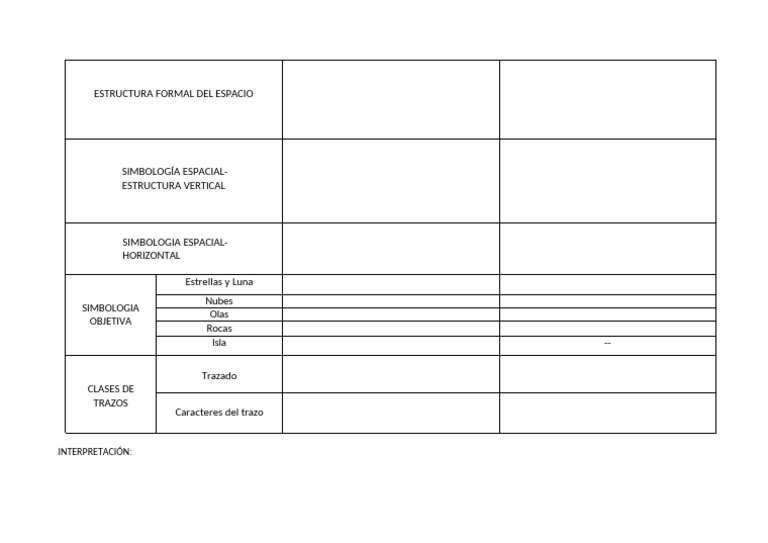 8 Formato Cuadro Test de Olas y Estrellas | PDF